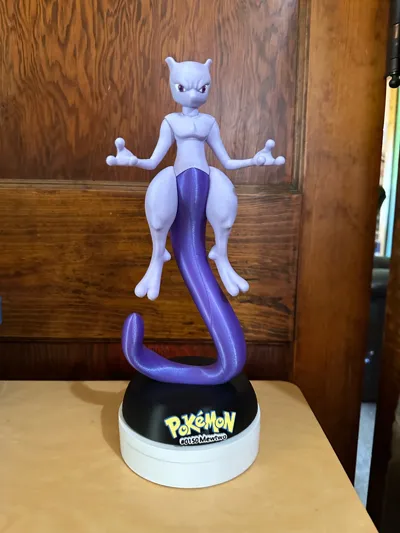 Mewtwo Pokémon #0150 Mewtwo (Psychic Levitation Pose) + Universal ...