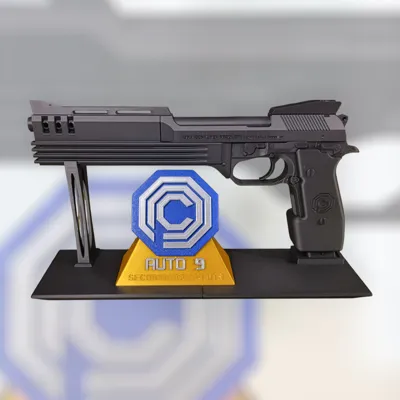 Display Stand for Auto 9 Pistol - Free 3D Print Model - MakerWorld