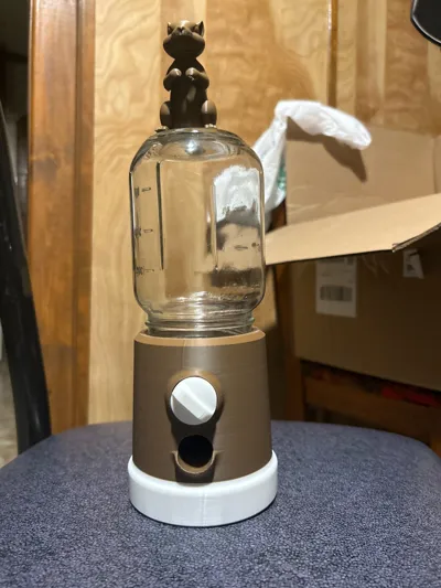 mason jar candy dispenser - Free 3D Print Model - MakerWorld