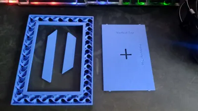 Infill Pattern Picture Frames by RomeEight1 - MakerWorld