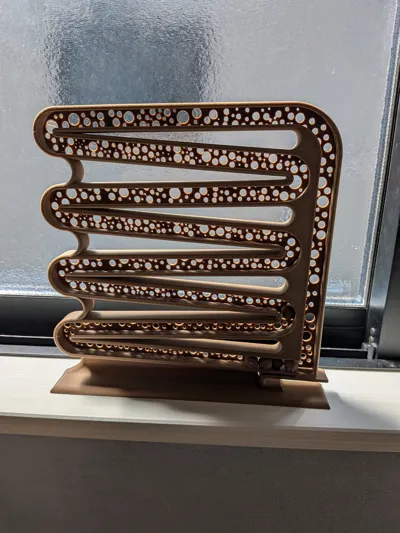 Print In Place - Smooth Marble Run XL - Fidget toy by Binrux3D MakerWorld: Download Free 3D Models