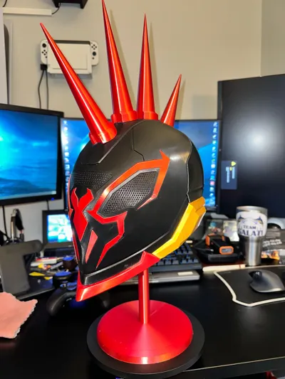 Spider-Punk 2099 Helmet by Budwin MakerWorld: Download Free 3D Models