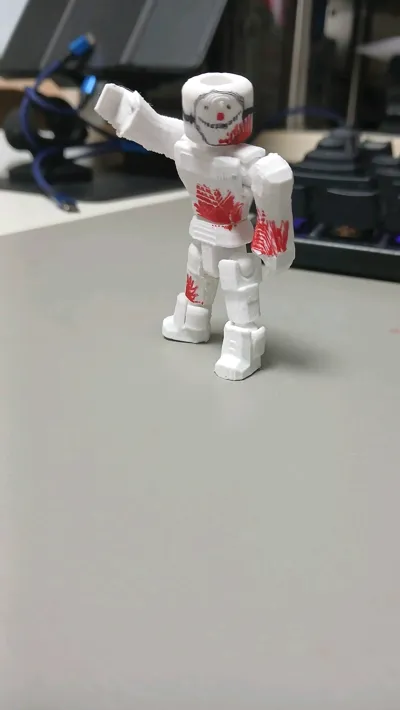 Articulated Robloxian figure 2.0 Remixed by Bcool1313 MakerWorld ...