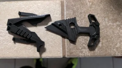 Tactical Push Dagger-Style Utility Knife (MOLLE) by Trent Studio ...