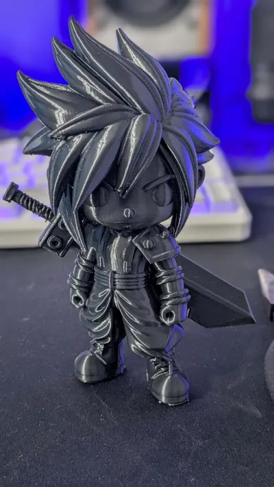 Cloud Strife - Final Fantasy VII by lucamoretti86 MakerWorld: Download ...