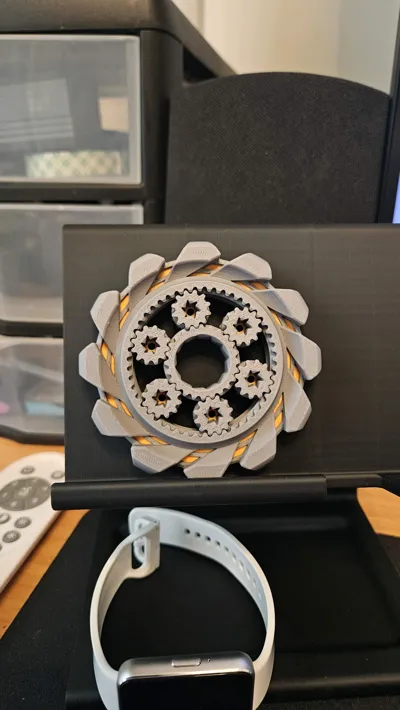 Sawtooth-Planetary Gear Fidget Spinner TA4 Sawtooth - Free 3D Print ...
