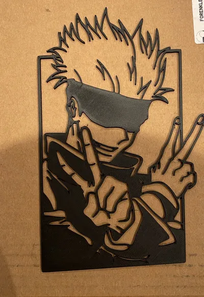 Jujutsu Kaisen Satoru Gojo Wall Art by Jotasct MakerWorld: Download ...