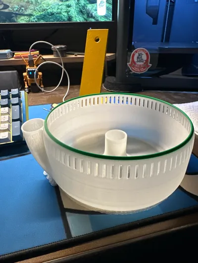 Vortex Fruit Washer (Size L) - Free 3D Print Model - MakerWorld
