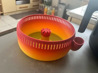 Vortex Fruit Washer (Size L) - Free 3D Print Model - MakerWorld