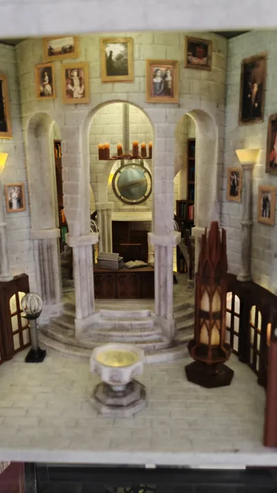 Harry Potter Dumbledore's Office Book Nook - Free 3D Print Model ...