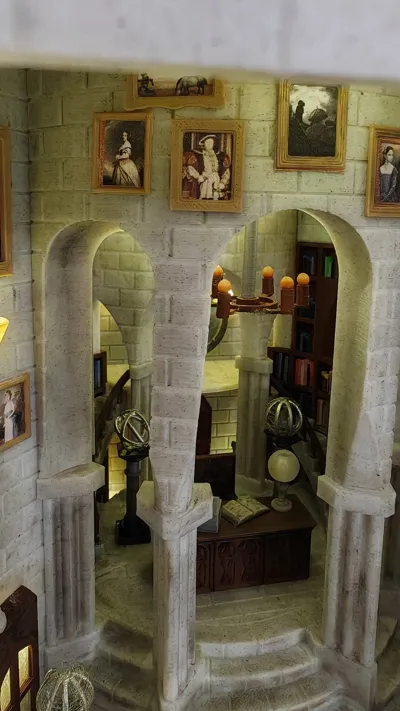 Harry Potter Dumbledore's Office Book Nook - Free 3D Print Model ...
