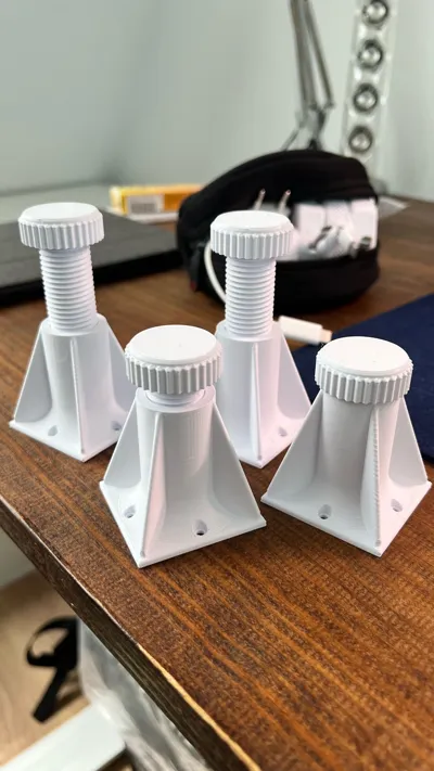 Adjustable Feet by POPEF MakerWorld: Download Free 3D Models