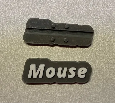 ClipMate – Custom Cable Name Tag - Free 3D Print Model - MakerWorld