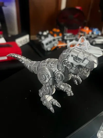 Mecha T-REX - Free 3D Print Model - MakerWorld