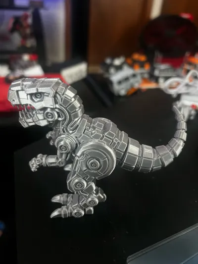 Mecha T-REX - Free 3D Print Model - MakerWorld