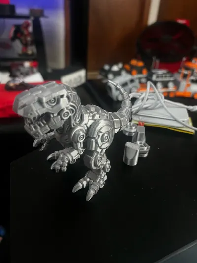 Mecha T-REX - Free 3D Print Model - MakerWorld