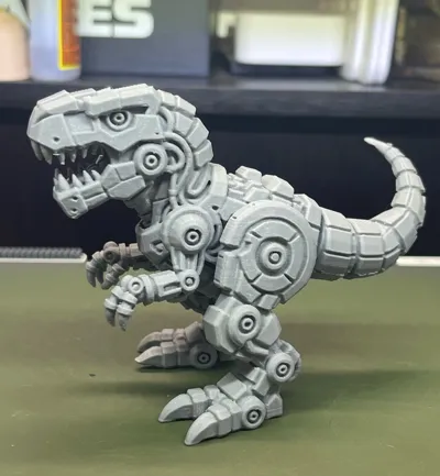 Mecha T-REX - Free 3D Print Model - MakerWorld