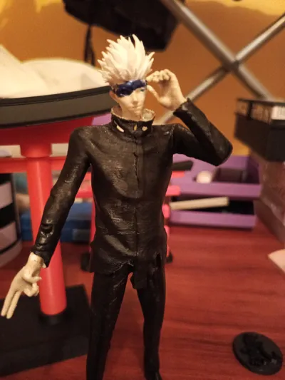 SATORU GOJO FAN ART by Basso_Nicholas - MakerWorld