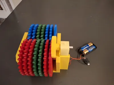 The Endless Gear Machine - Free 3D Print Model - MakerWorld