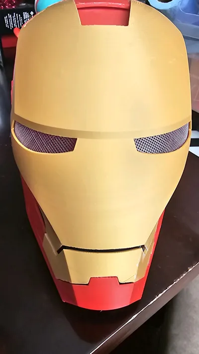 Casque Iron Man MK3 – Ma version remixée - Modèle d'Impression 3D ...