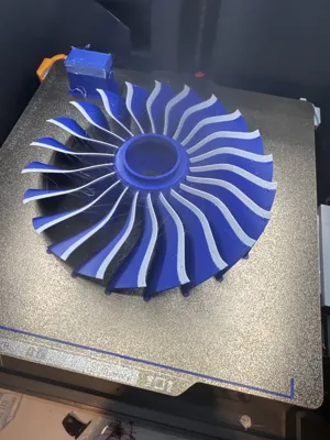 Alternate Fan & Spinners for 3D Printed Jet Engine Remixed by ...