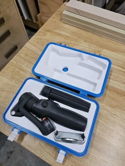 DJI OM 6 Osmo Mobile Liner - DJI Rugged Container - Free 3D Print Model ...