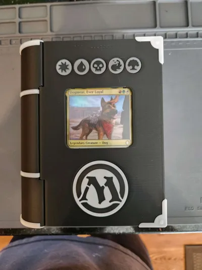 Spellbook - MTG Commander Deck Box - Free 3D Print Model - MakerWorld
