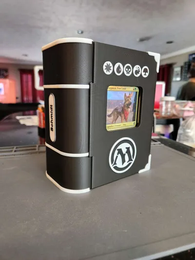 Spellbook - MTG Commander Deck Box - Free 3D Print Model - MakerWorld