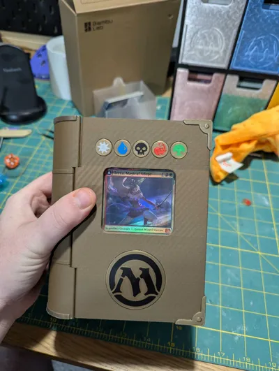 Spellbook - MTG Commander Deck Box by Joak1m MakerWorld: Download Free ...