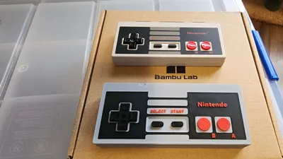 Nintendo NES Controller "Slide Box" Organizer by LemonArts - MakerWorld