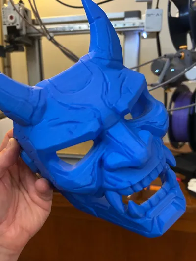 ONI Mask - Free 3D Print Model - MakerWorld