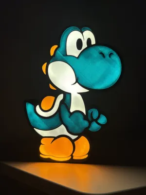 Yoshi Lightbox LED Lamp by SilMan3D - MakerWorld