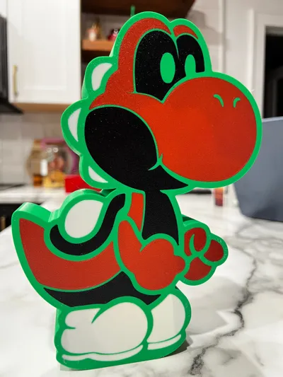 Yoshi Lightbox LED Lamp by SilMan3D - MakerWorld