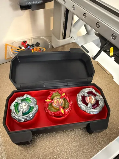 Rugged Beyblade X Deck Box V2 - Free 3D Print Model - MakerWorld