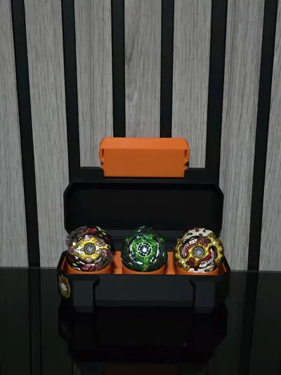 Rugged Beyblade X Deck Box V2 - Free 3D Print Model - MakerWorld