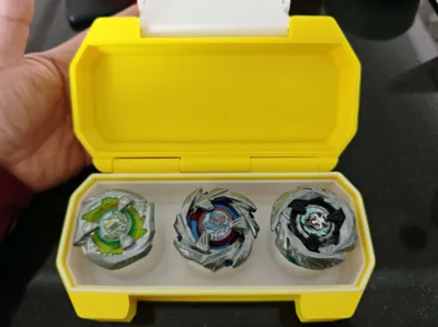 Rugged Beyblade X Deck Box V2 - Free 3D Print Model - MakerWorld