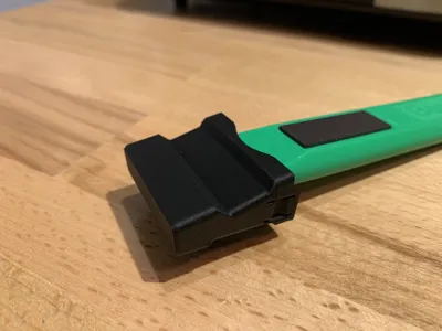 Magnetic Snap-fit Cap for Bambu Scraper Grip by TrocheHole - MakerWorld
