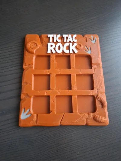 The Prehistoric Tic Tac Toe – Rex vs Tricera by typlatchop MakerWorld ...