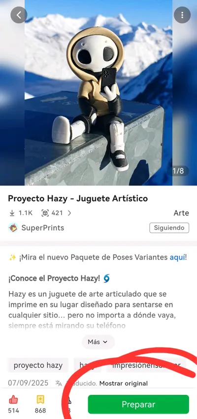 Project Hazy - Art Toy - Free 3D Print Model - MakerWorld