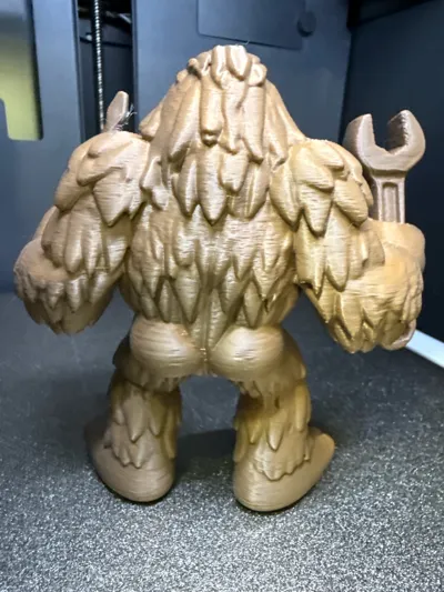Sasquatch and his tools - Free 3D Print Model - MakerWorld
