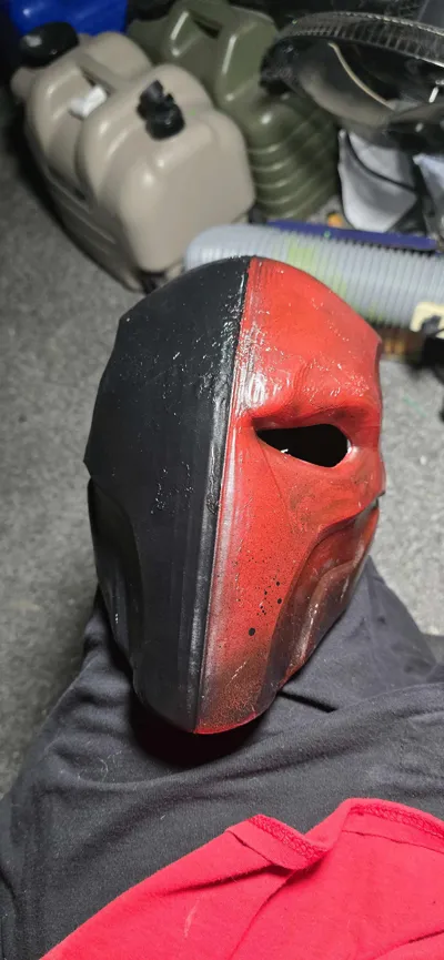 Deathstroke helmet - Free 3D Print Model - MakerWorld