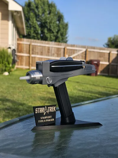Star Trek TOS - Hand Phaser Type II Body Remixed by Mr. Scott ...