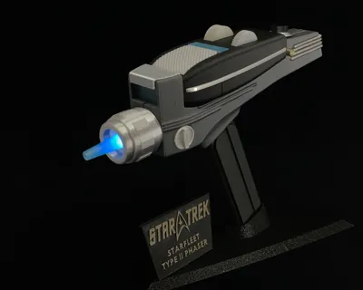 Star Trek TOS - Hand Phaser Type II Body Remixed by Mr. Scott ...