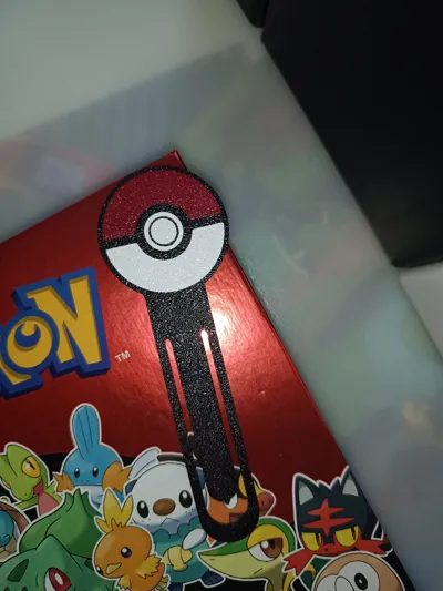 BookMark Poke Ball Pokemon Kawaii by TeraBite - MakerWorld