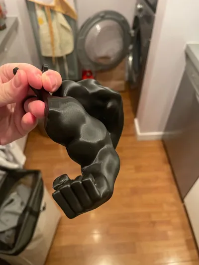 Hulk Muscle Arm-Assembled Version - Free 3D Print Model - MakerWorld