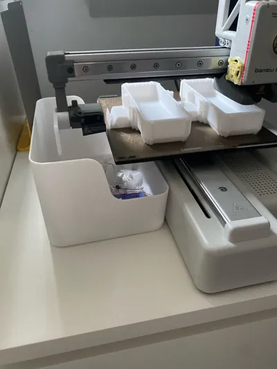 Minimalist A1mini Purge bin by SavageLau MakerWorld: Download Free 3D ...