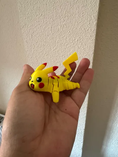 Flexi Pikachu by FilliFuu MakerWorld: Download Free 3D Models