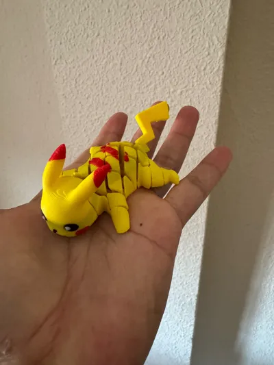 Pikachu Flexible por FilliFuu MakerWorld: Descarga Modelos 3D Gratuitos