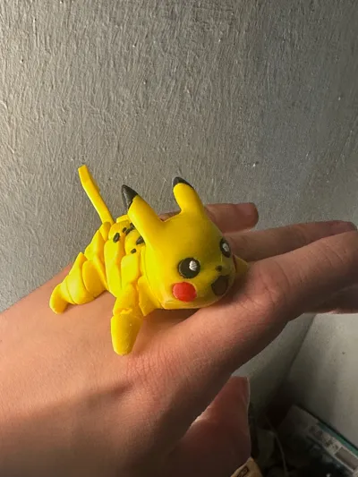 Flexi Pikachu - Free 3D Print Model - MakerWorld