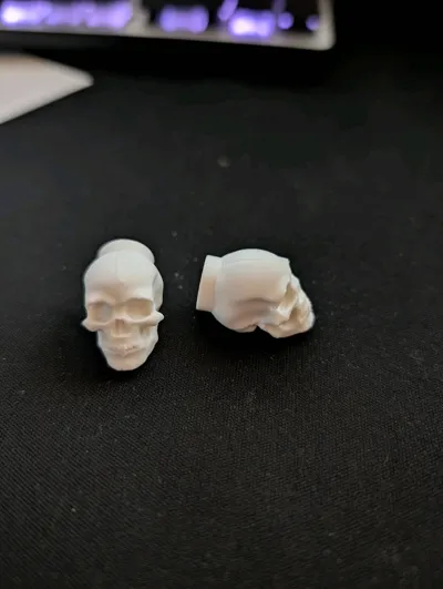 PRESTA Gothic Skull Valve Stem Caps - 2 Styles - Free 3D Print Model ...
